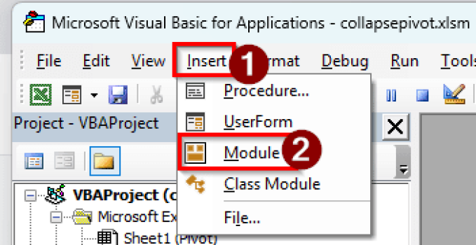 How to Collapse All Rows in a Pivot Table in Excel - Excel Insider