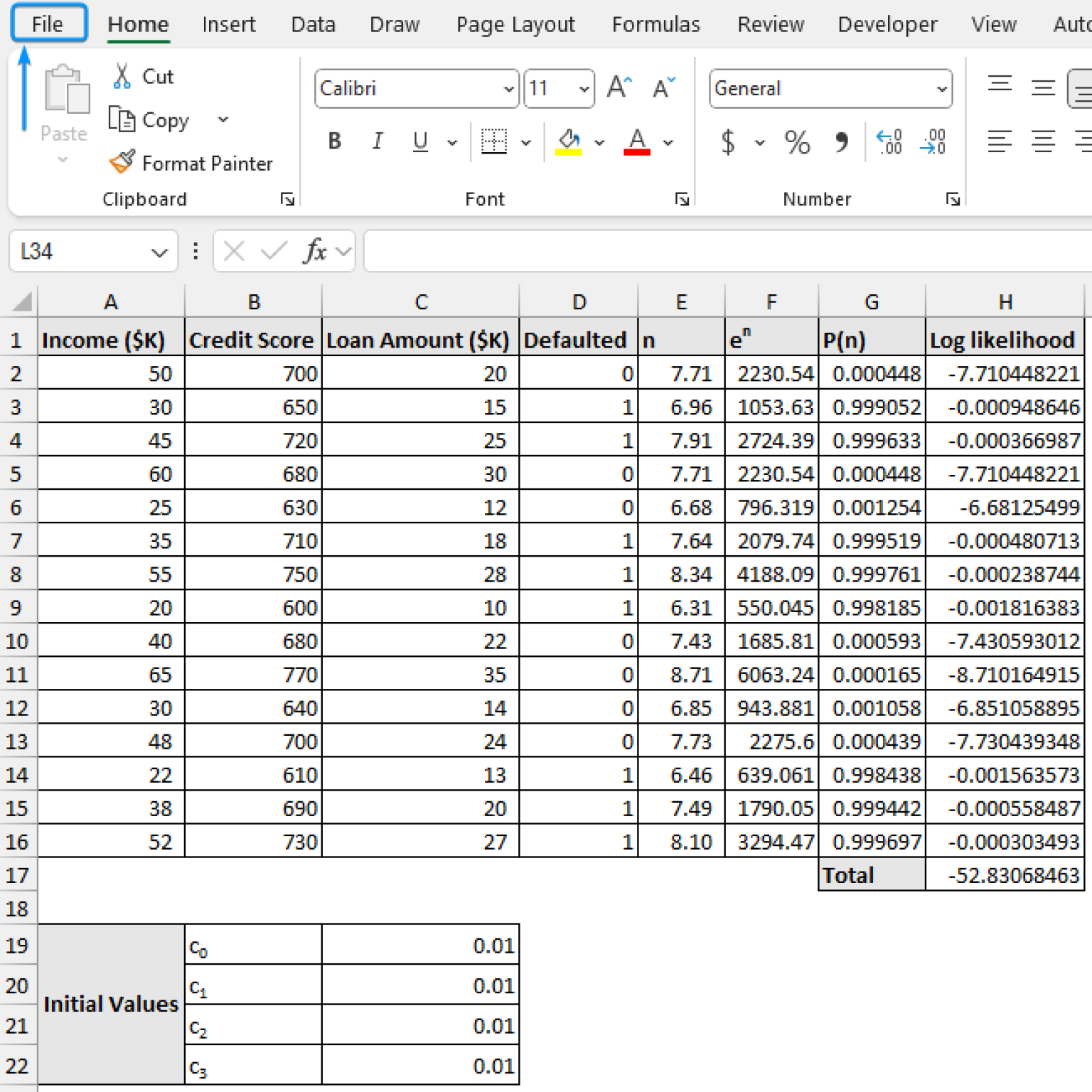 How to Do Logistic Regression in Excel (Step by Step Guide) - Excel Insider