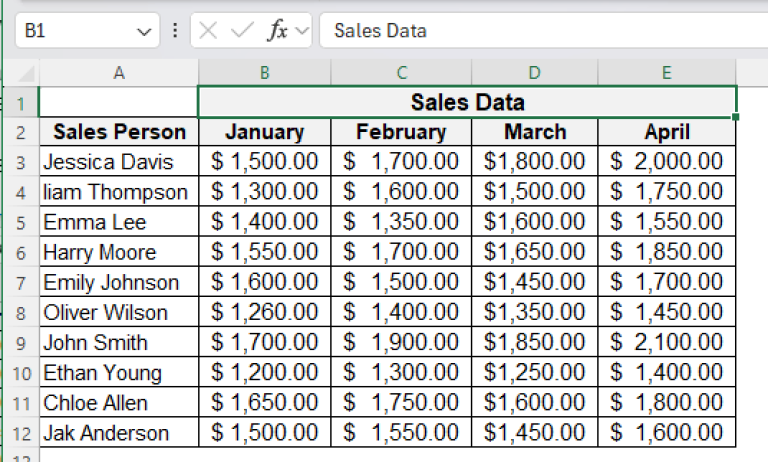 How to Flip Data Horizontally in Excel (4 Suitable Methods) - Excel Insider