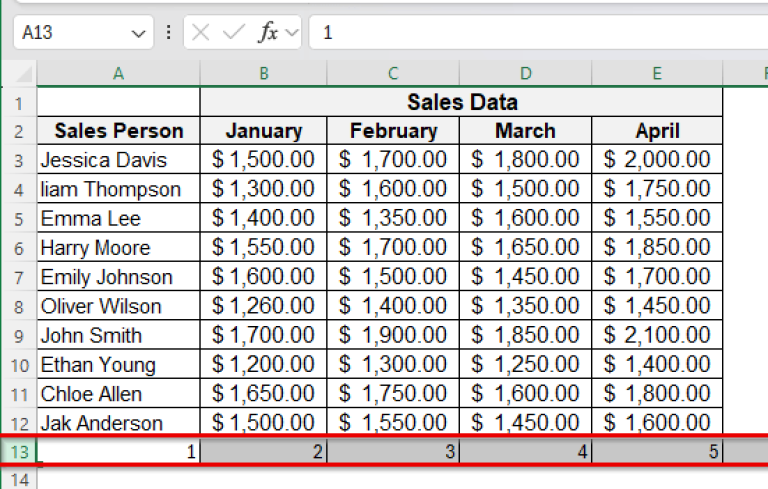 How to Flip Data Horizontally in Excel (4 Suitable Methods) - Excel Insider