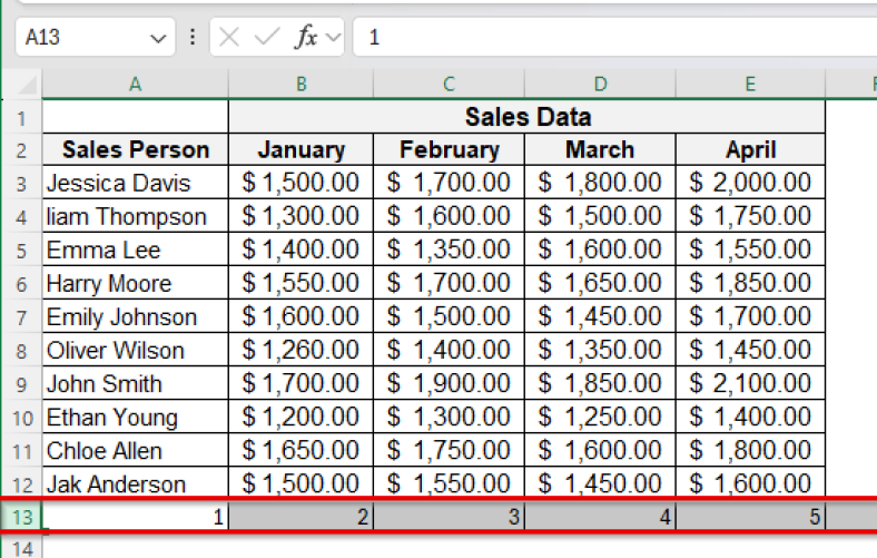 How to Flip Data Horizontally in Excel (4 Suitable Methods) - Excel Insider