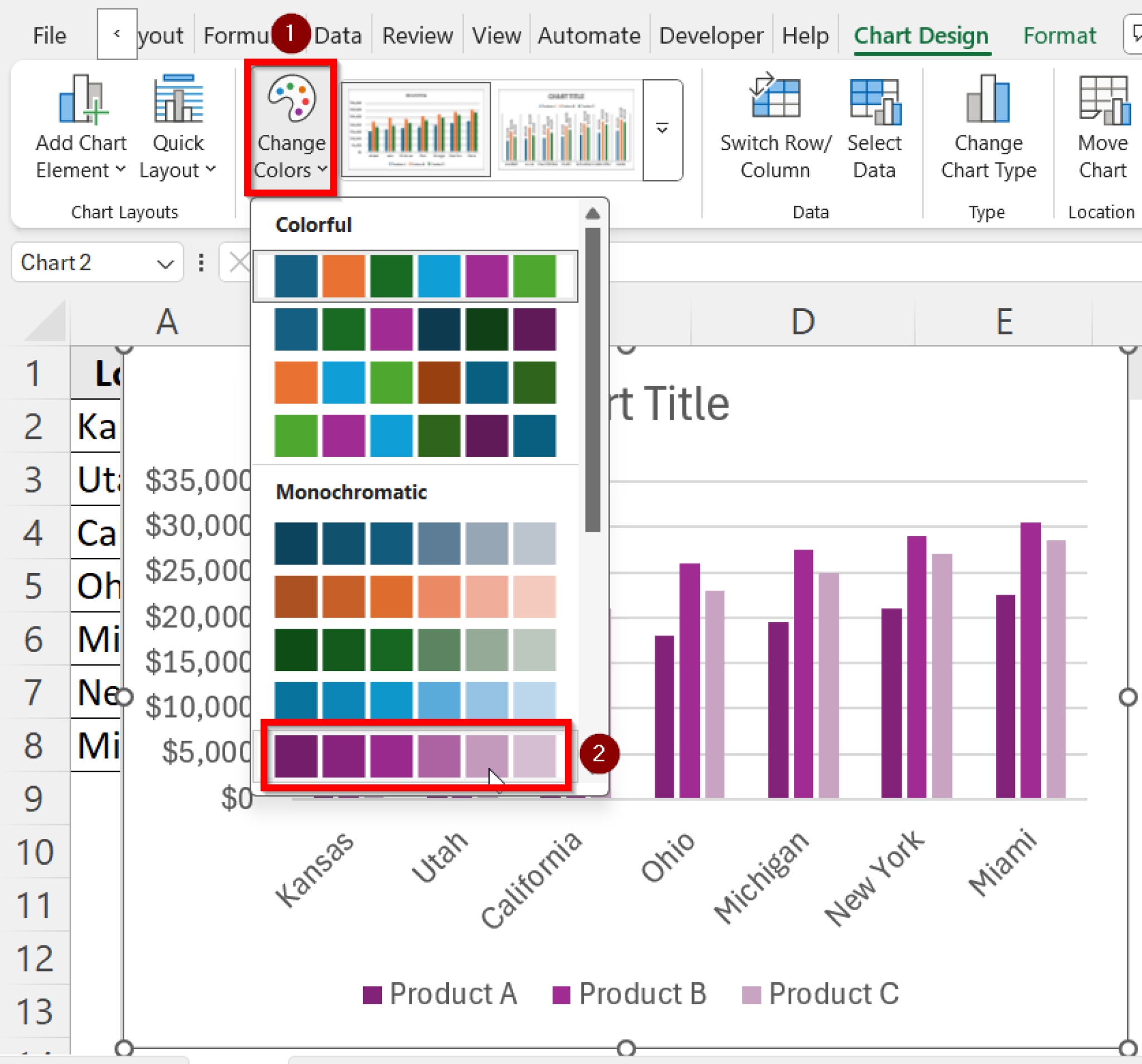 How to Insert a Clustered Column Chart in Excel (2 Easy Ways) - Excel ...