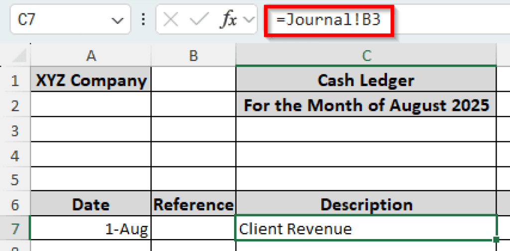 How to Make a Ledger in Excel (with Simple Steps) - Excel Insider