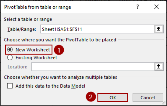 [Solved] Excel Pivot Table Data Source Reference Is Not Valid - Excel Insider