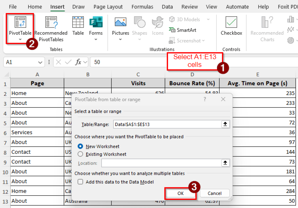 How to Fix Pivot Table Field Name Is Not Valid Error - Excel Insider