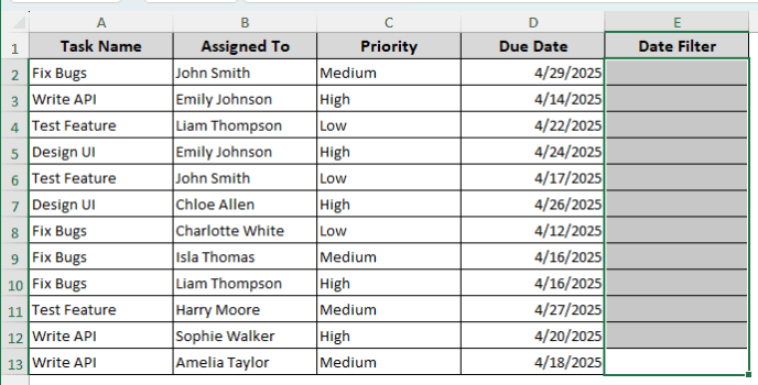 How to Filter Date Range in an Excel Pivot Table (4 Methods) - Excel ...