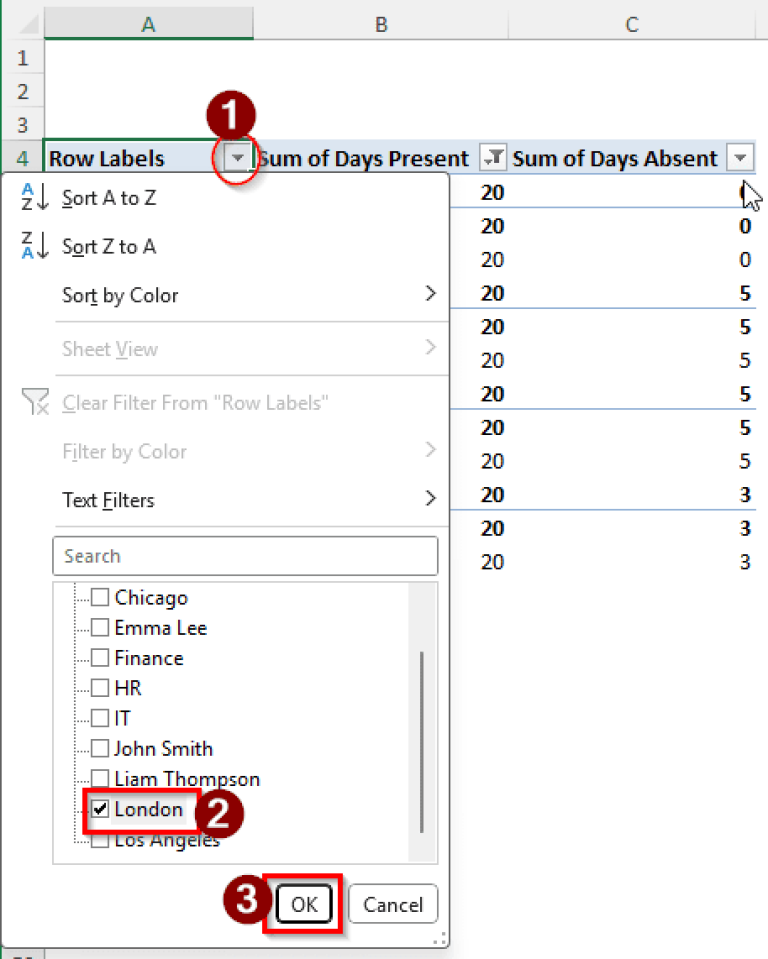 How to Filter Multiple Columns in an Excel Pivot Table - Excel Insider