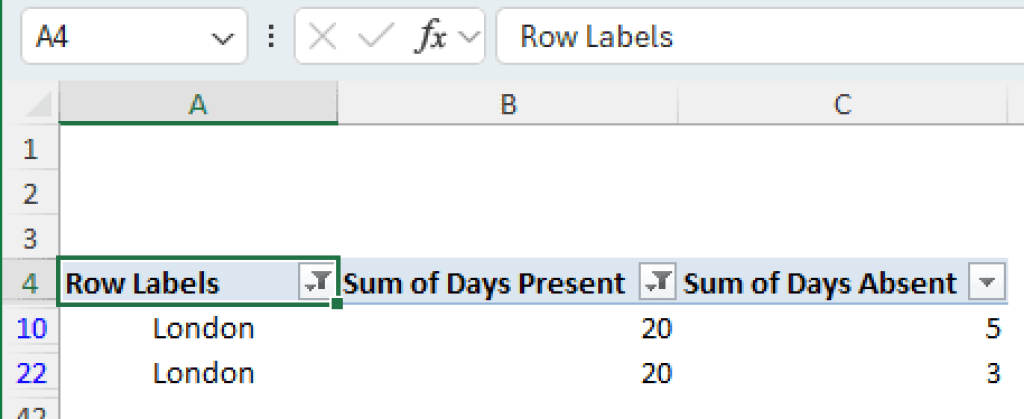 How to Filter Multiple Columns in an Excel Pivot Table - Excel Insider