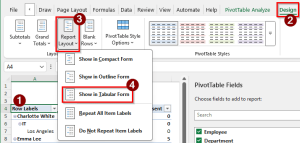 How to Filter Multiple Columns in an Excel Pivot Table - Excel Insider