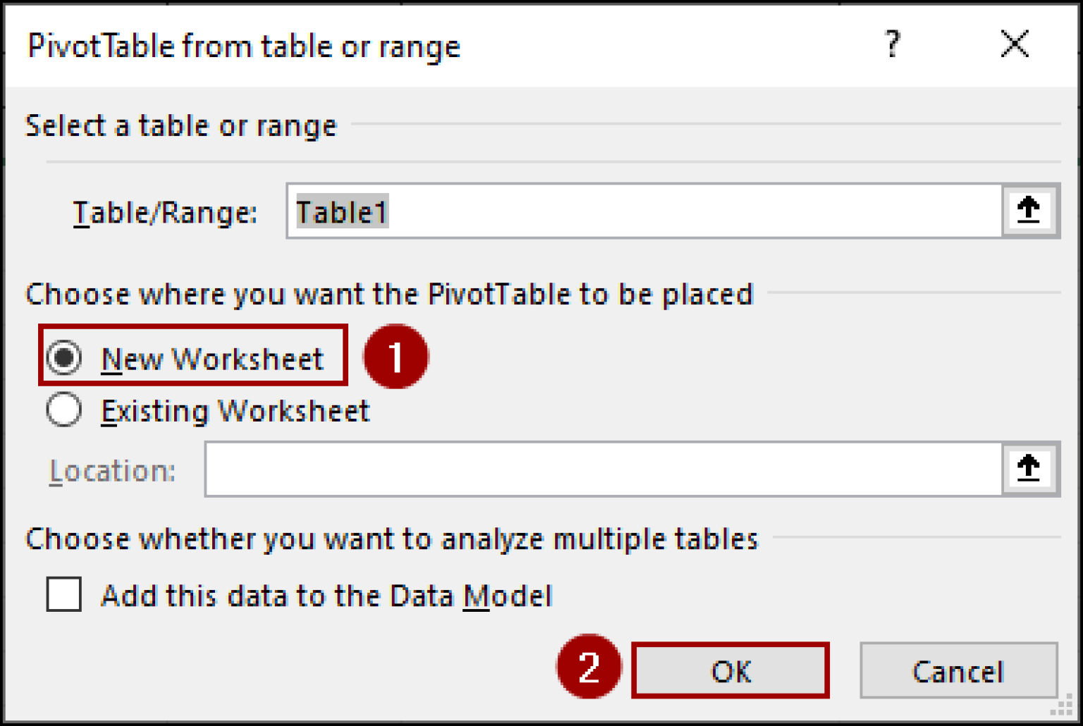 How to Show Multiple Columns Without Nesting in Pivot Table - Excel Insider