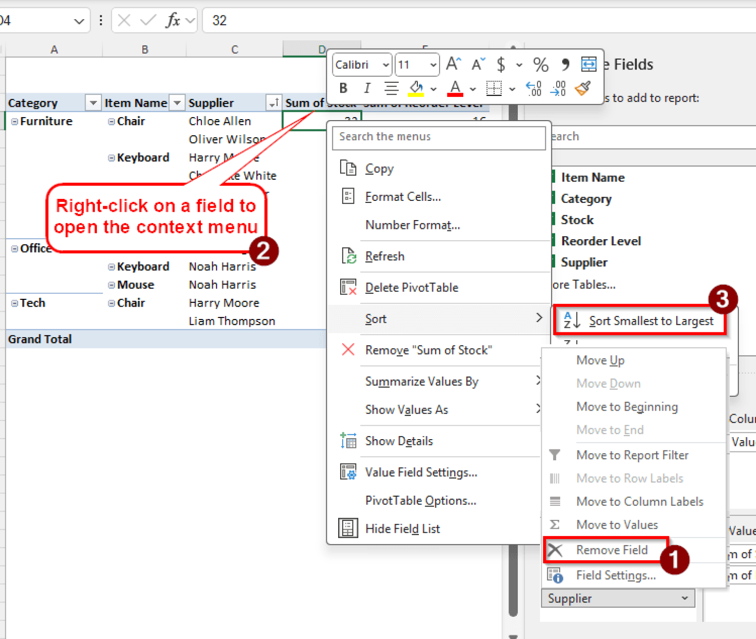 How To Fix The Pivot Table Sort Not Working Issue Excel Insider