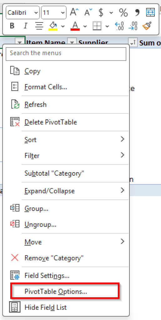 How to Fix the Pivot Table Sort Not Working Issue - Excel Insider