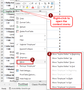 How to Sort a Pivot Table Manually in Excel (3 Different Ways) - Excel ...