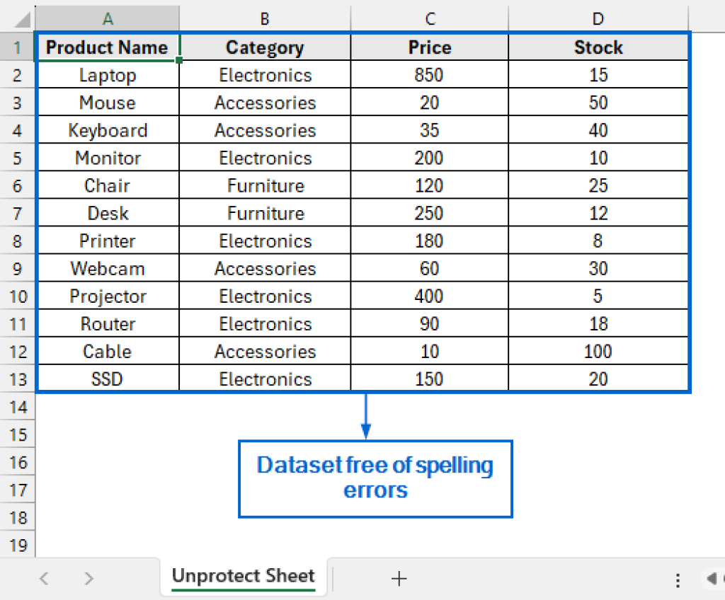 How to Fix Spell Check Not Working Issues in Excel - Excel Insider