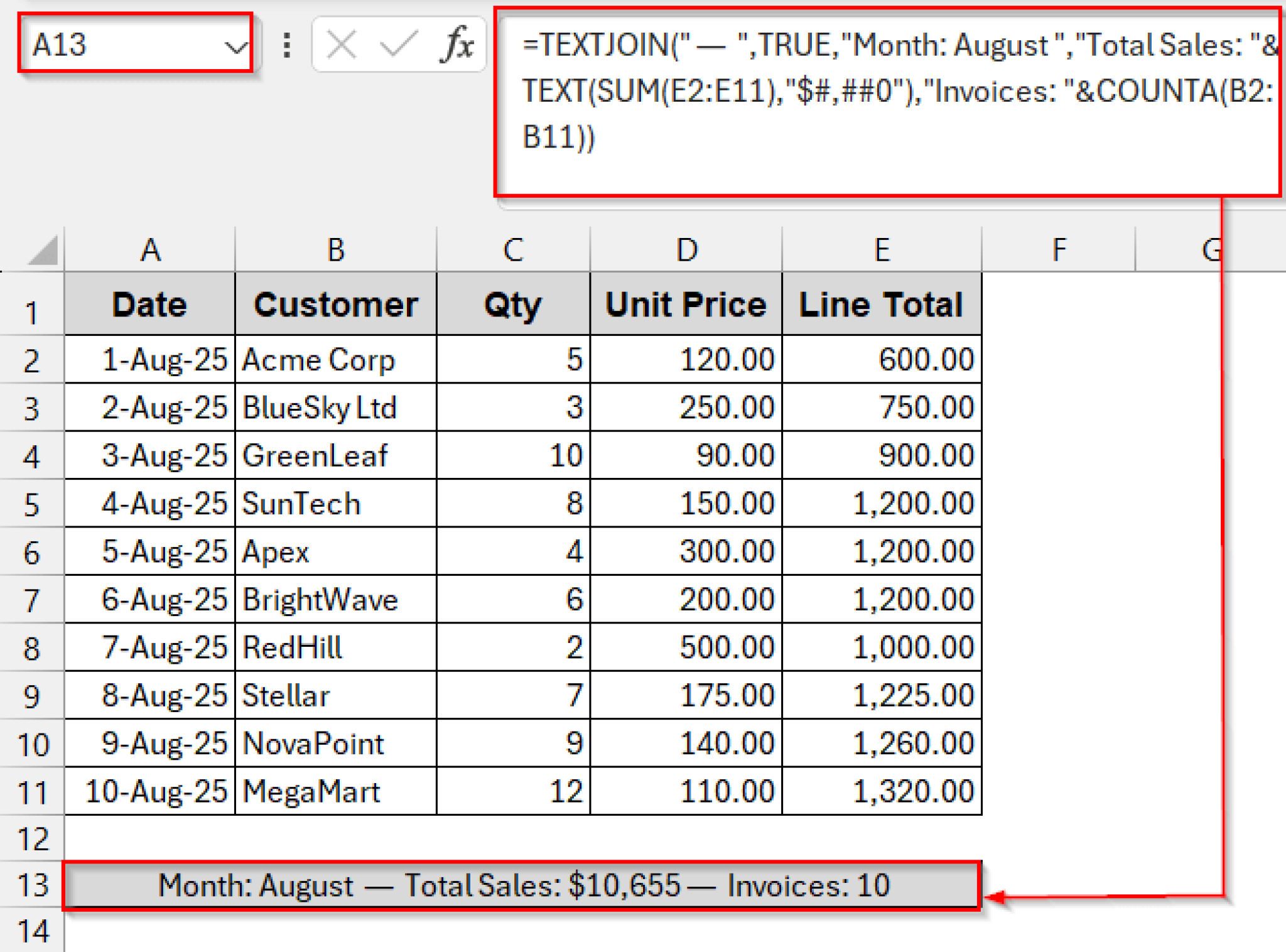 How To Write Text And Formula in the Same Cell in Excel - Excel Insider