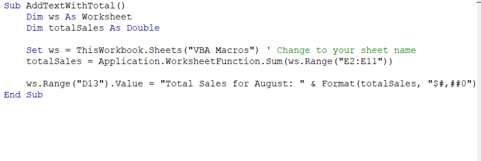 How To Write Text And Formula in the Same Cell in Excel - Excel Insider