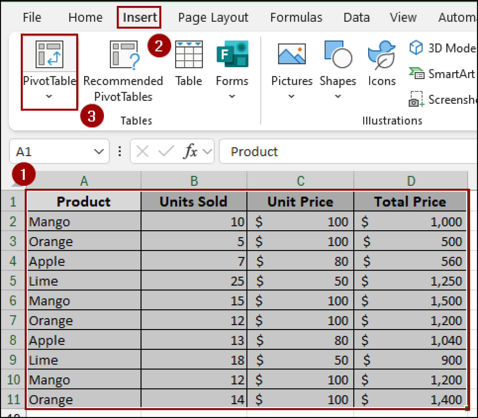 How to Transpose Pivot Table in Excel (3 Simple Methods) - Excel Insider
