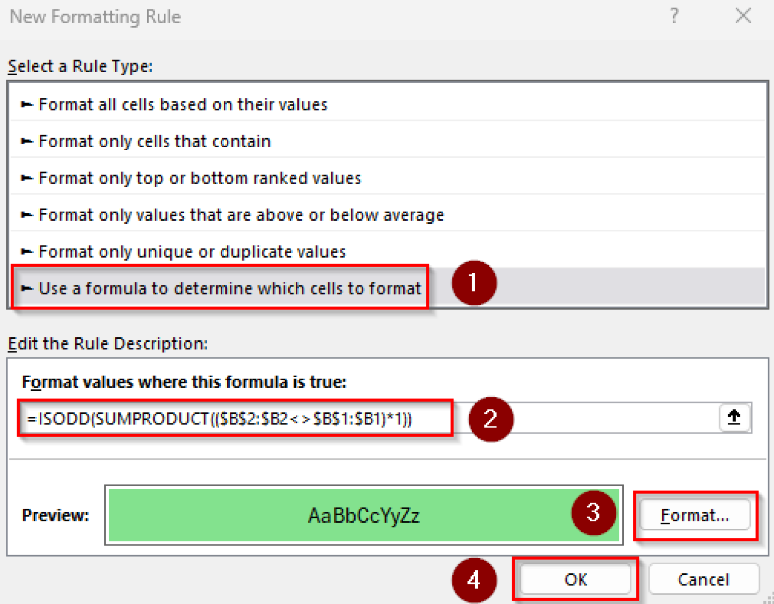 How to Alternate Row Color Based on Group in Excel - Excel Insider
