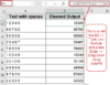 How to Convert Text with Spaces to Number in Excel - Excel Insider