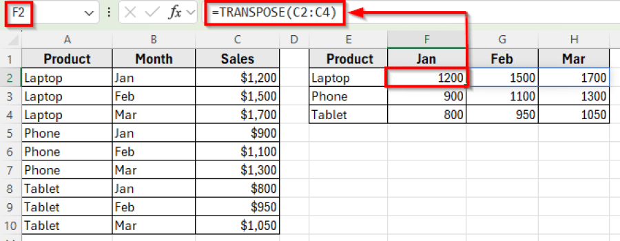 How to Transpose Multiple Rows in Groups to Columns in Excel - Excel ...