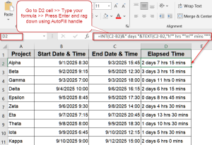 How to Subtract Date and Time in Excel (6 Examples) - Excel Insider