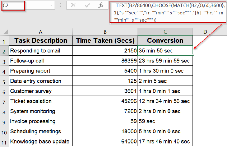 How to Convert Seconds to Hours, Minutes, and Seconds in Excel - Excel ...
