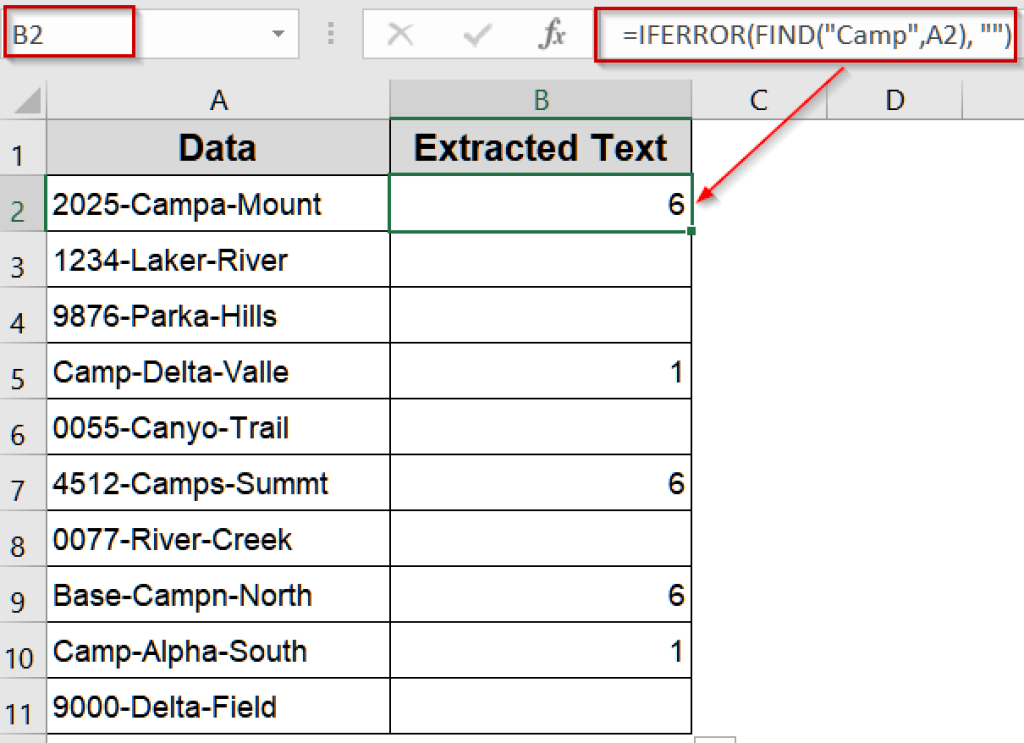 How to Extract Certain Text from a Cell in Excel - Excel Insider