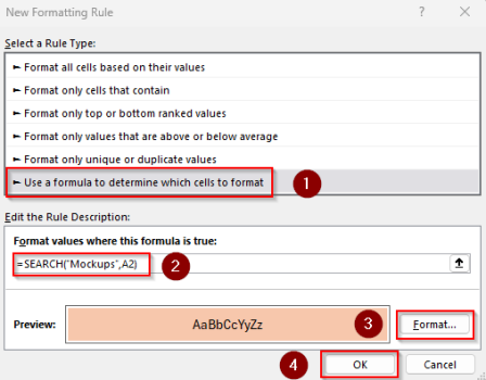 Excel Conditional Formatting Formulas If Cell Contains Text - Excel Insider