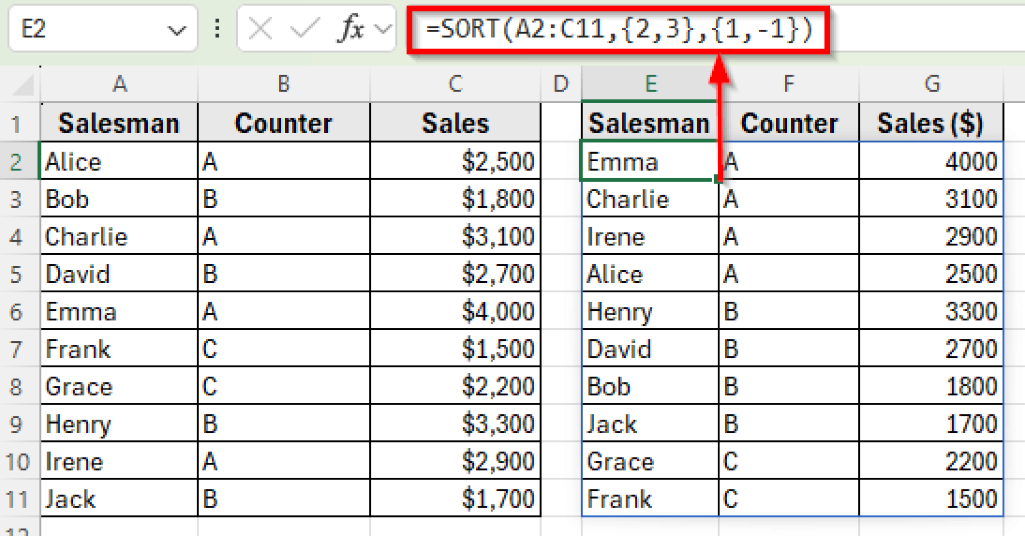 How to Auto Sort in Excel When Data Changes - Excel Insider
