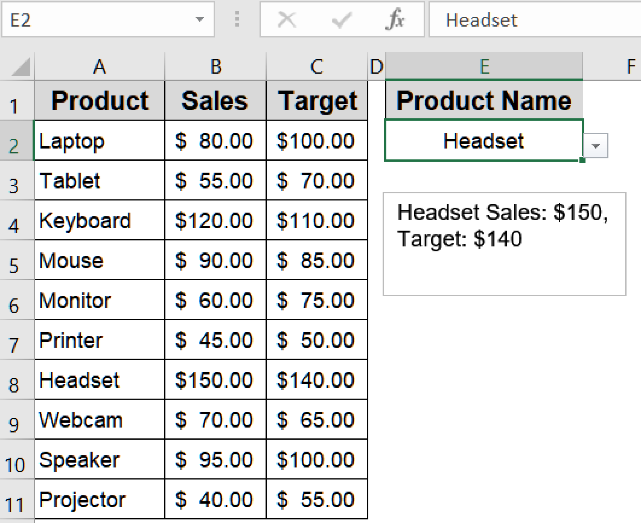 How to Create a Dynamic Text Box in Excel (2 Suitable Ways) - Excel Insider