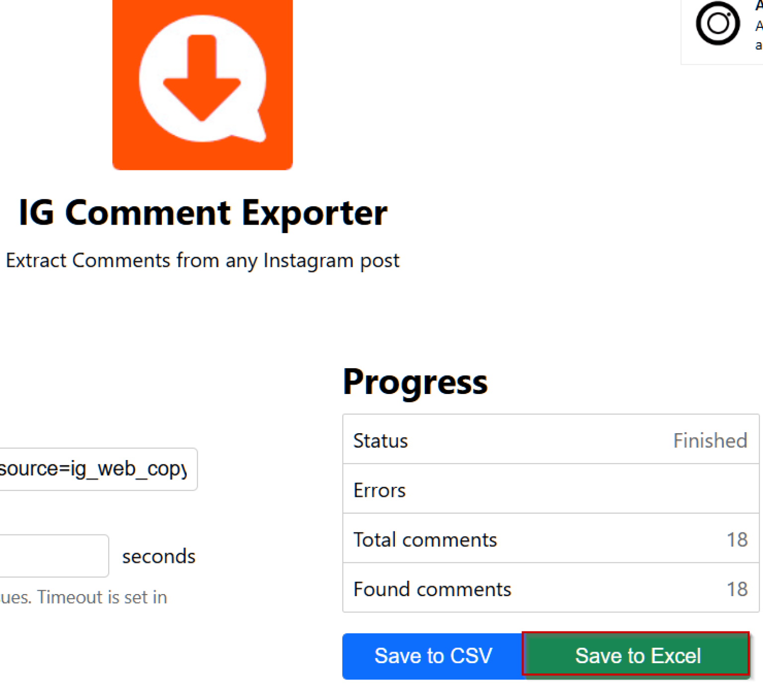 How to Import Instagram Comments to Excel - Excel Insider