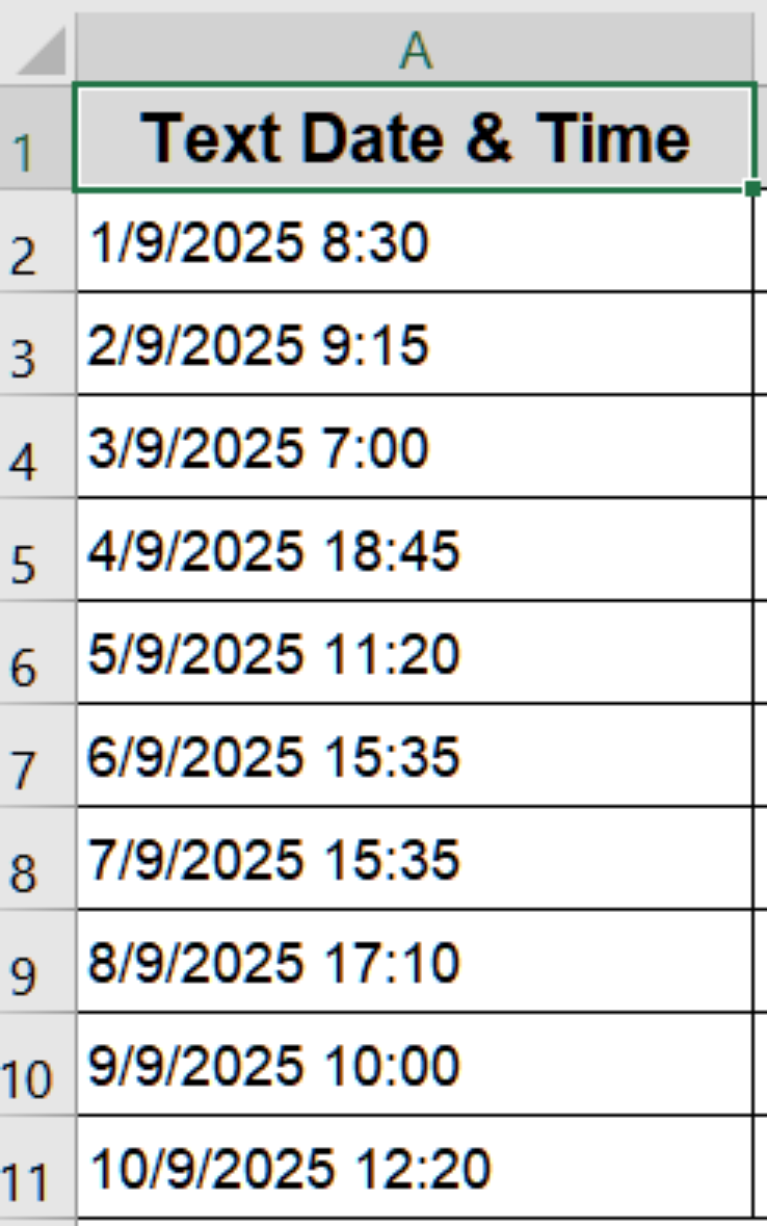 How to Convert Text to Date and Time in Excel (9 Examples) - Excel Insider