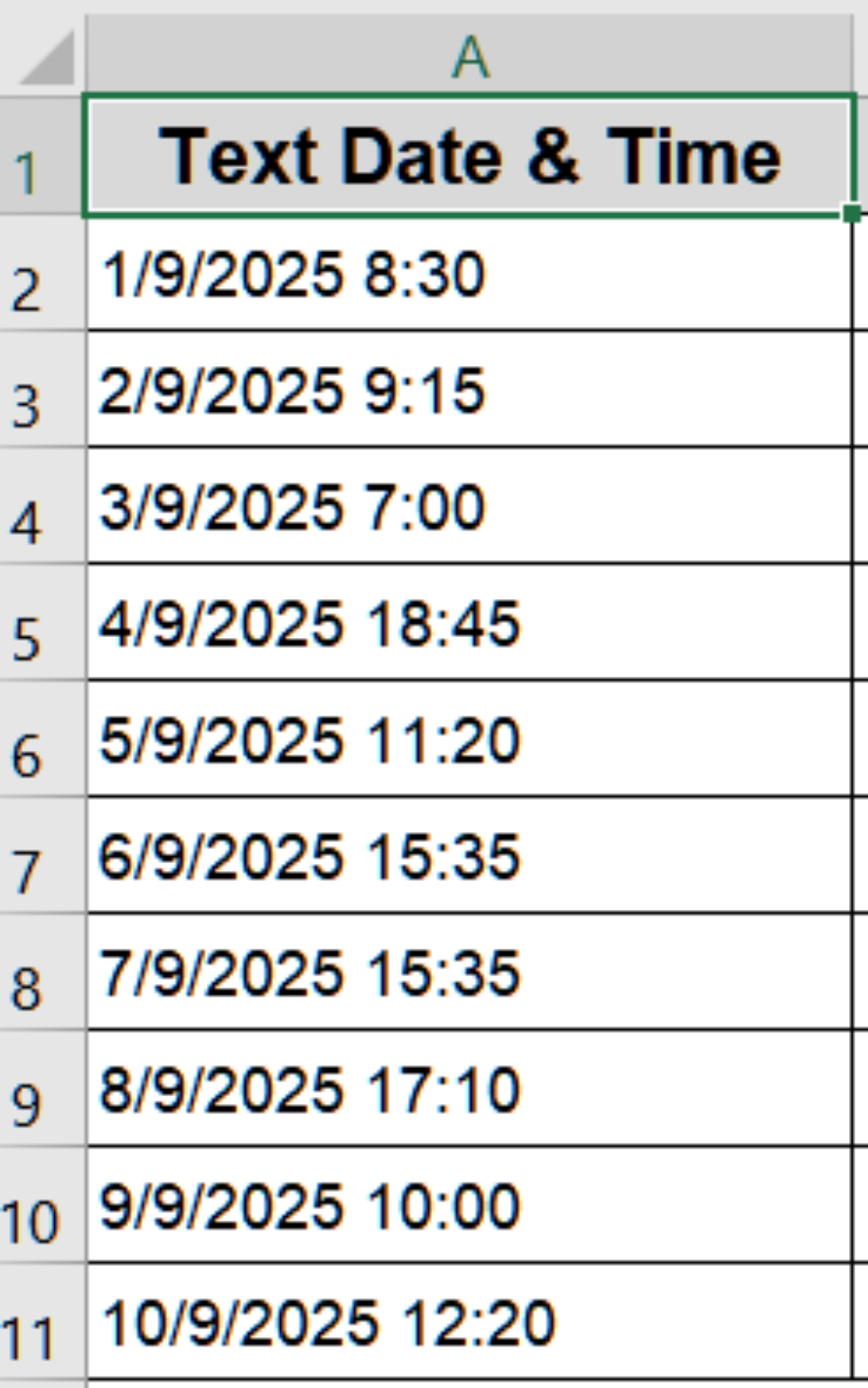 How to Convert Text to Date and Time in Excel (9 Examples) - Excel Insider