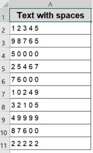 How to Convert Text with Spaces to Number in Excel - Excel Insider