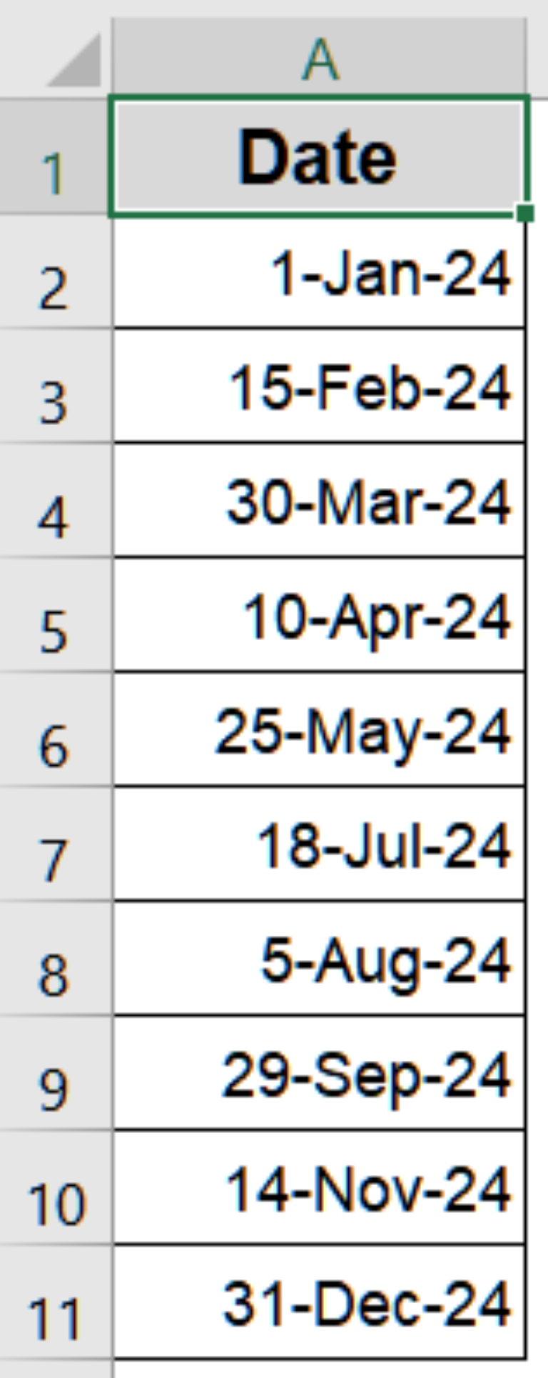 How to Convert a Date to Quarter and Year in Excel - Excel Insider