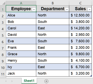 How to Mirror a Table on Another Sheet in Excel - Excel Insider