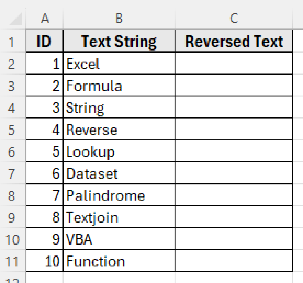 How to Reverse a Text String in Excel (4 Suitable Ways) - Excel Insider