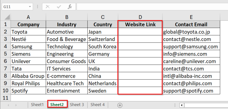 How to Copy Hyperlinks in Excel (3 Easy Ways) - Excel Insider