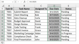 Conditional Formatting for Dates Older Than Today in Excel - Excel Insider
