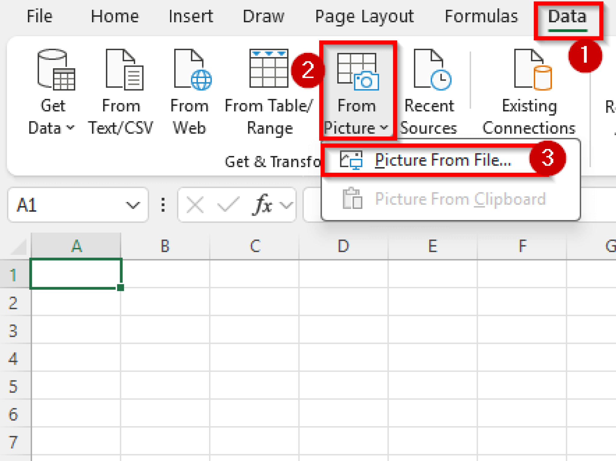 How to Convert Image to Table in Excel (4 Suitable Ways) - Excel Insider