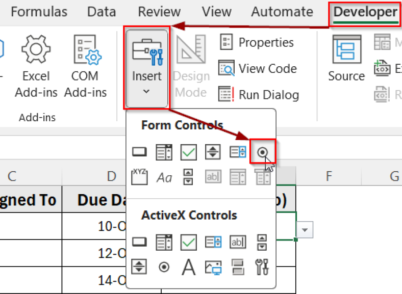 How to Add a Yes or No Checkbox in Excel (3 Examples) - Excel Insider
