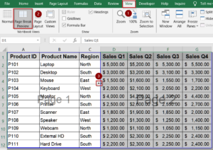 How to Set Print Area in Excel for Multiple Pages - Excel Insider