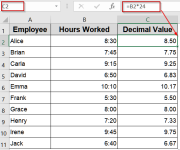 How to Convert Hours to Decimal in Excel (3 Quick Ways) - Excel Insider