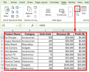 How to Sort Rows by Column in Excel (5 Effective Ways) - Excel Insider