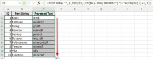 How to Reverse a Text String in Excel (4 Suitable Ways) - Excel Insider