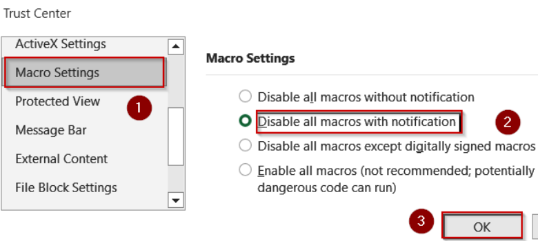 How to Fix Macros Not Working Issues in Excel - Excel Insider
