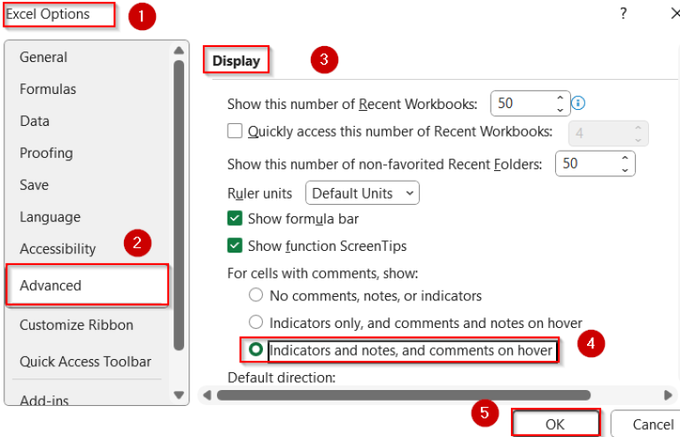 How to Find and Show Comments in Excel (4 Methods) - Excel Insider