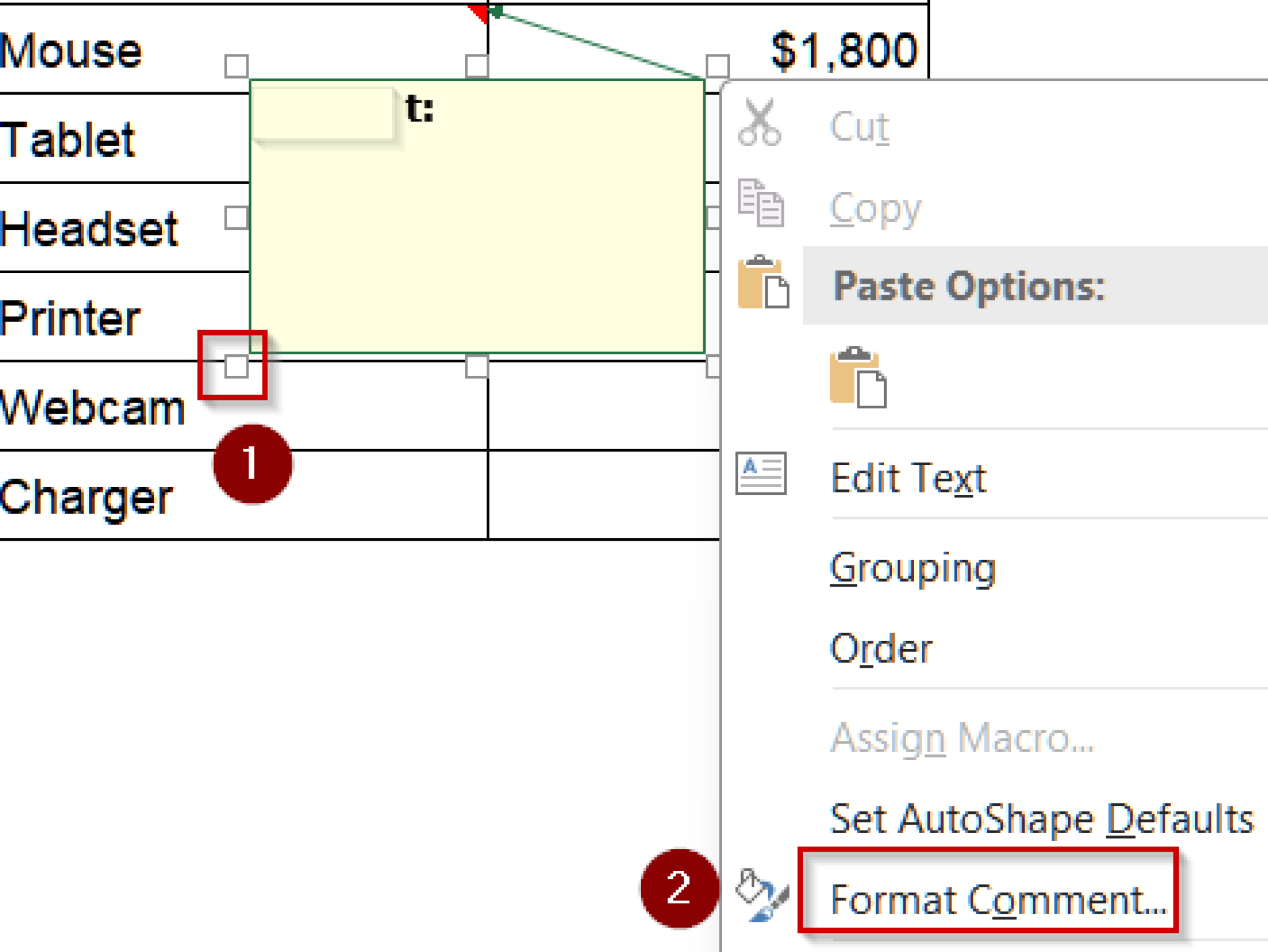 How to Insert Picture in an Excel Comment (with Simple Steps) - Excel ...