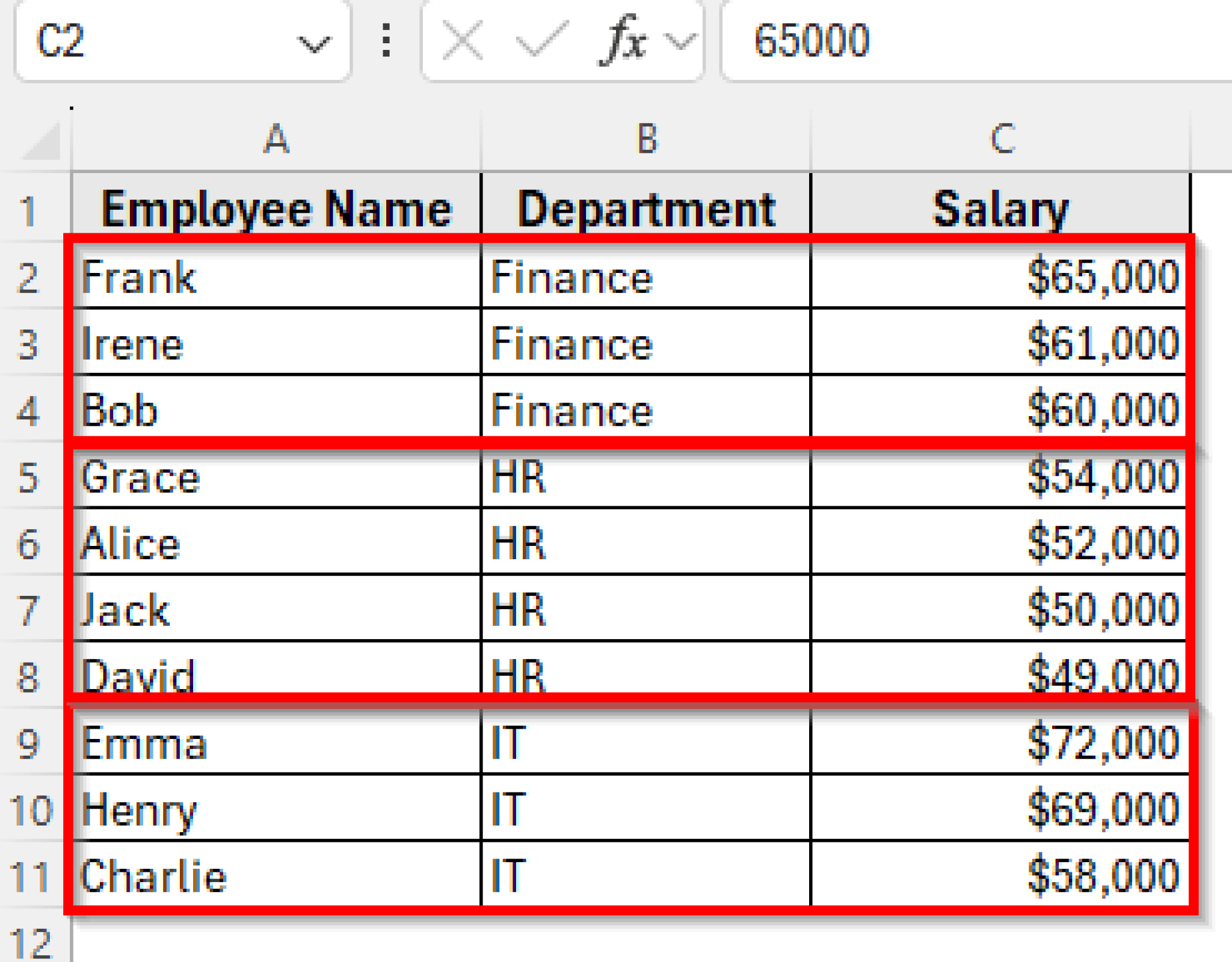 How to Do Advanced Sorting in Excel (4 Different Examples) - Excel Insider
