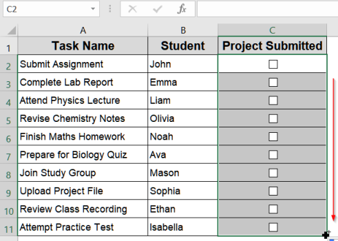 How to Add Multiple Checkboxes in Excel (3 Simple Ways) - Excel Insider